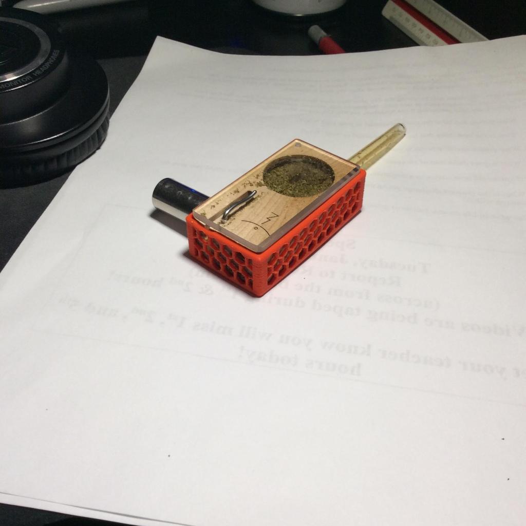 Honeycomb MFLB Case by Hootsumdaddy | Download free STL model ...