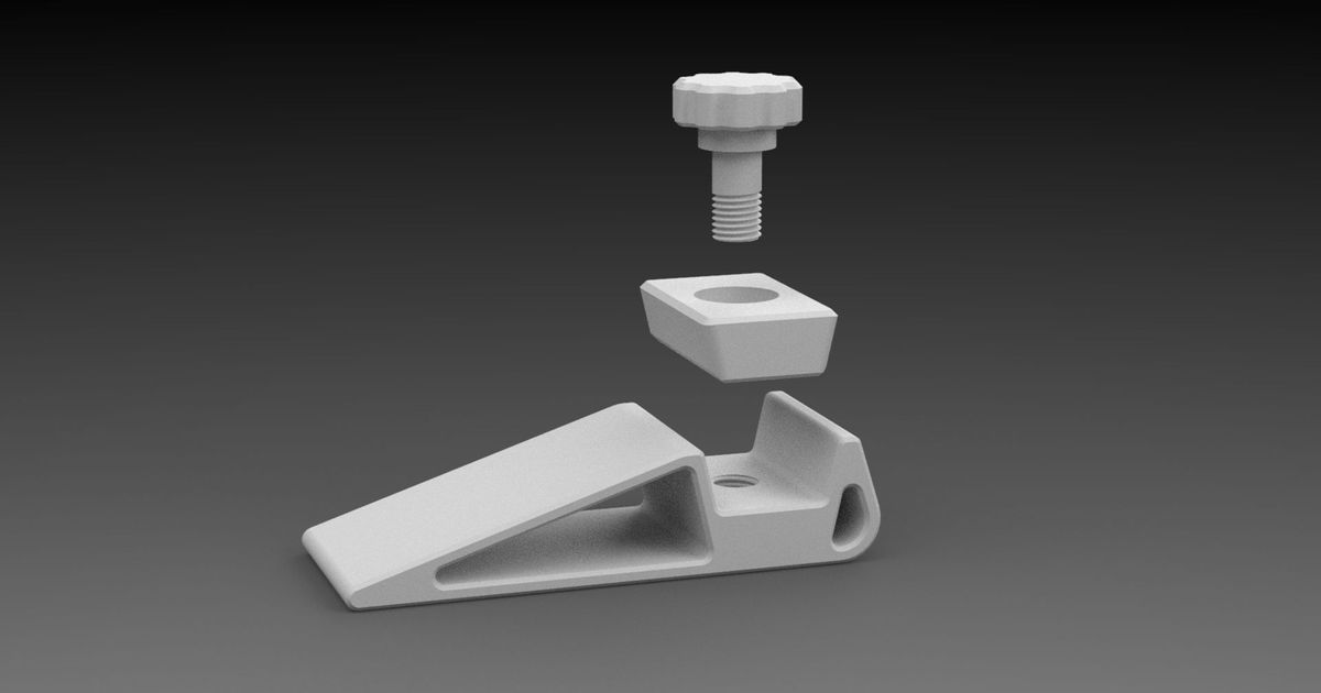 Sanding Wedge Fully 3d Printed Von Nordheim Kostenloses Stl Modell