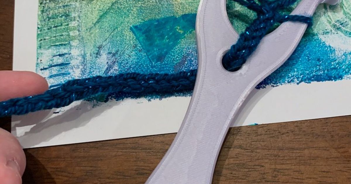 Lucet/Knitting Fork/Cordmaking Tool by litlnemo | Download free STL ...