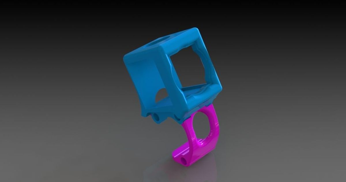 Geprc ax5 front (and runcam 3 mount) by nick.HZN | Download free STL ...