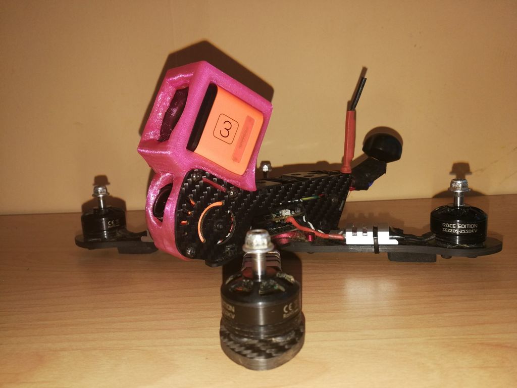Geprc ax5 front (and runcam 3 mount) by nick.HZN | Download free STL ...