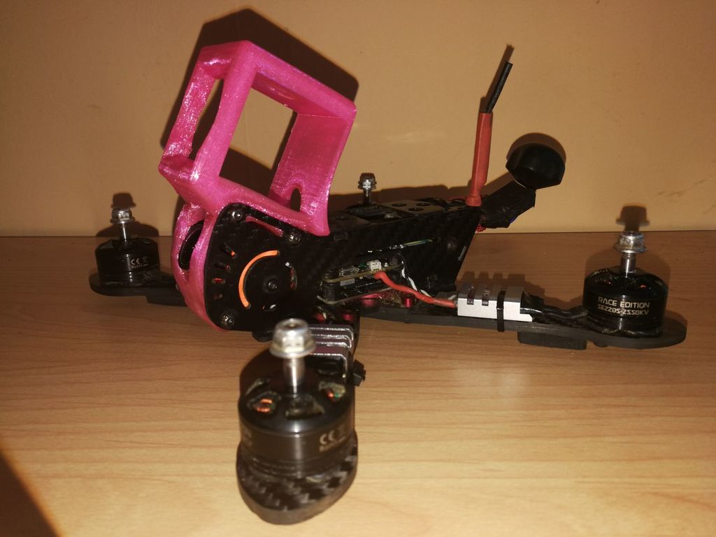 Geprc ax5 front (and runcam 3 mount) by nick.HZN | Download free STL ...