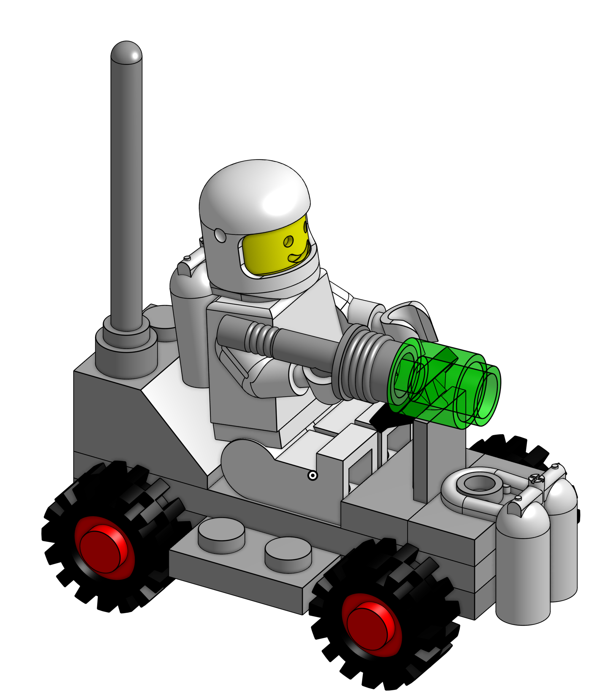 886 Space Buggy by Erik Martino | Download free STL model | Printables.com