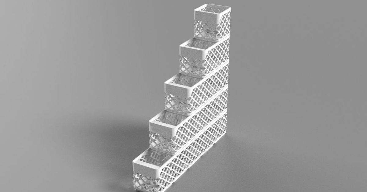 Gridfinity baskets height 6 (42 mm) by Sunday Objects | Download free ...