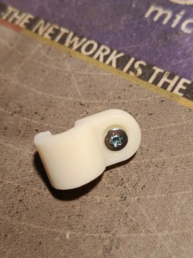 Cable clip for round cables by Piotr Czarny | Download free STL model ...