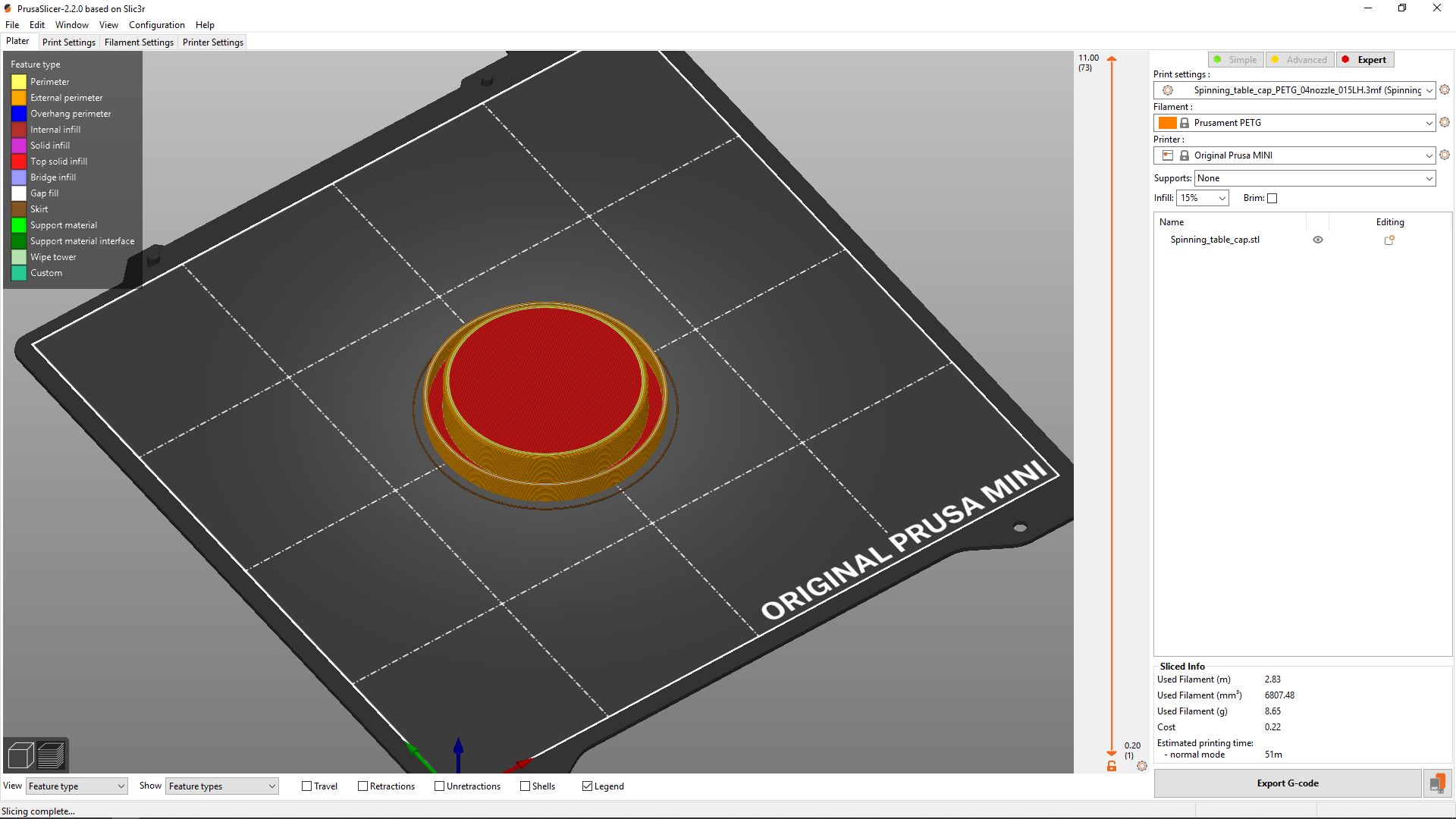 Spinning table (lazy susan) por Radu B. | Descargar modelo STL gratuito ...