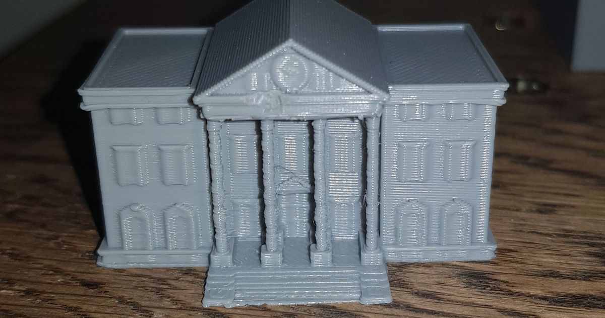 Clock Tower Back to the future by BlackFire | Download free STL model ...