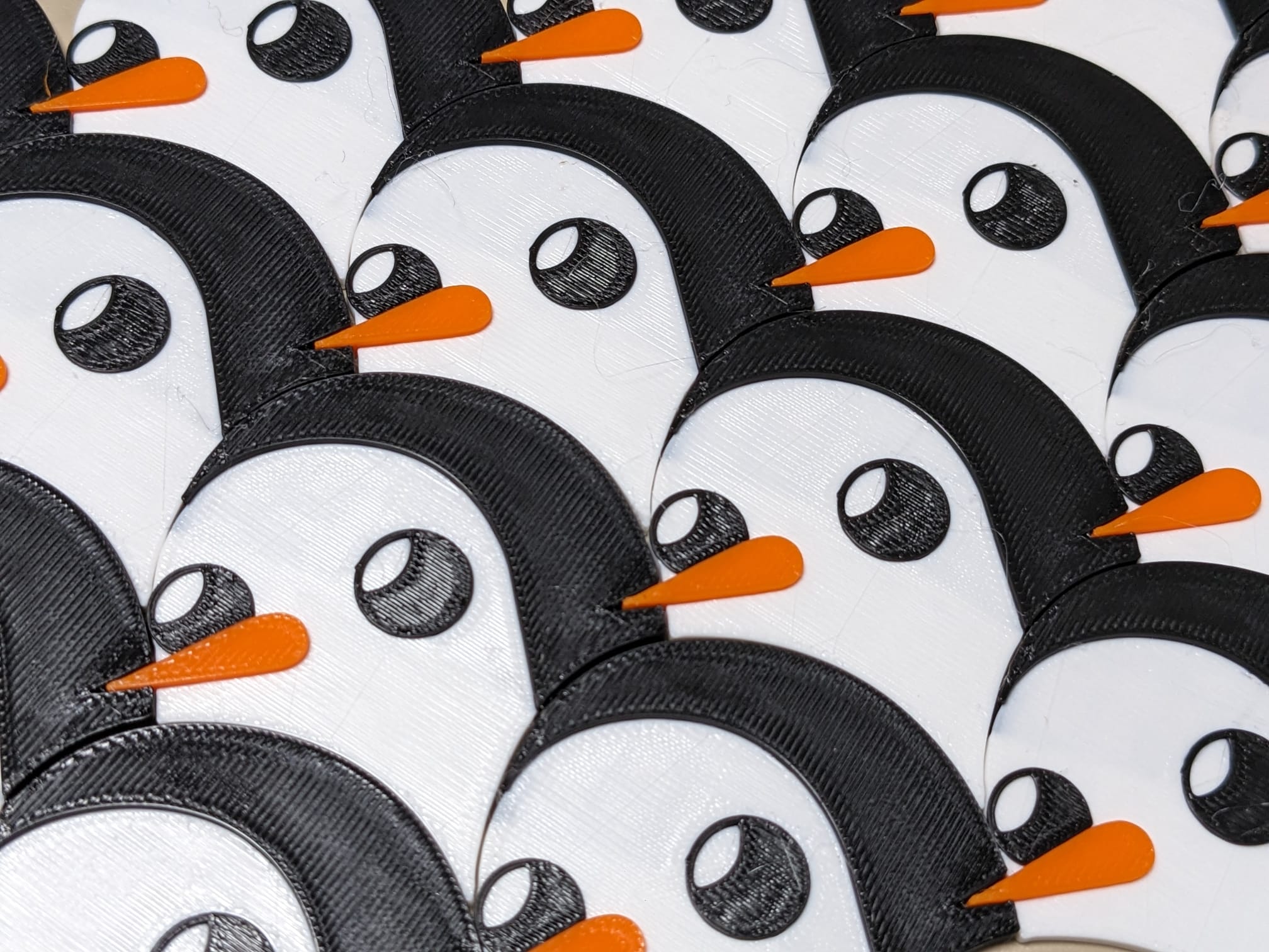 Tessellation: Penguins by Fran Gaur | Download free STL model ...