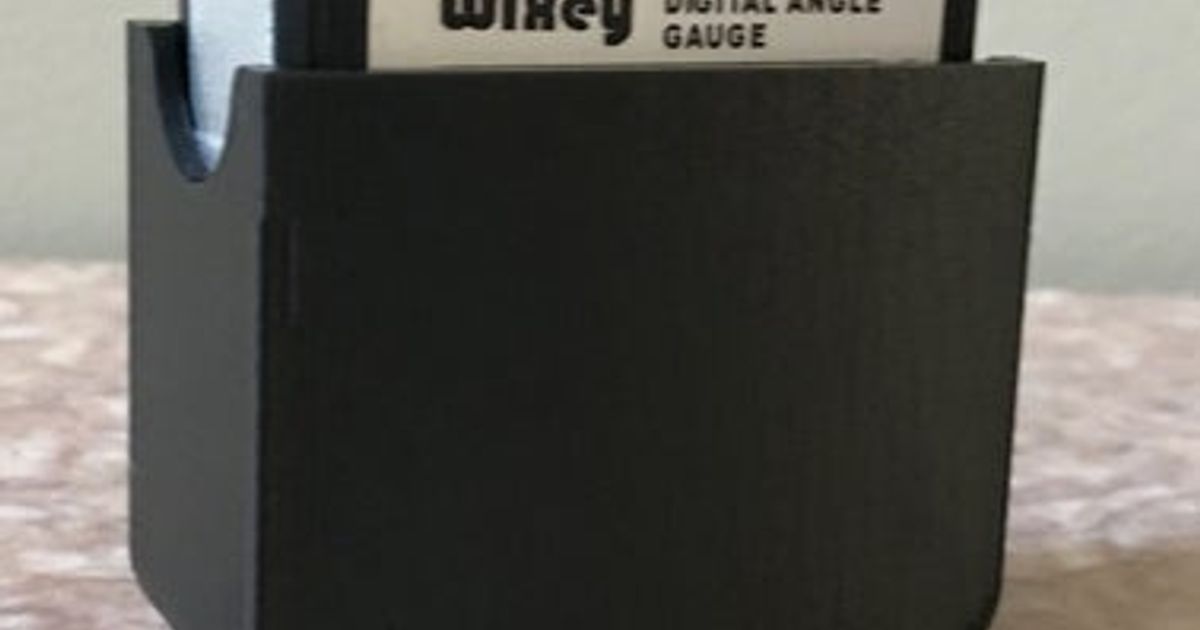 Wixey Slip Case by KROSS | Download free STL model | Printables.com