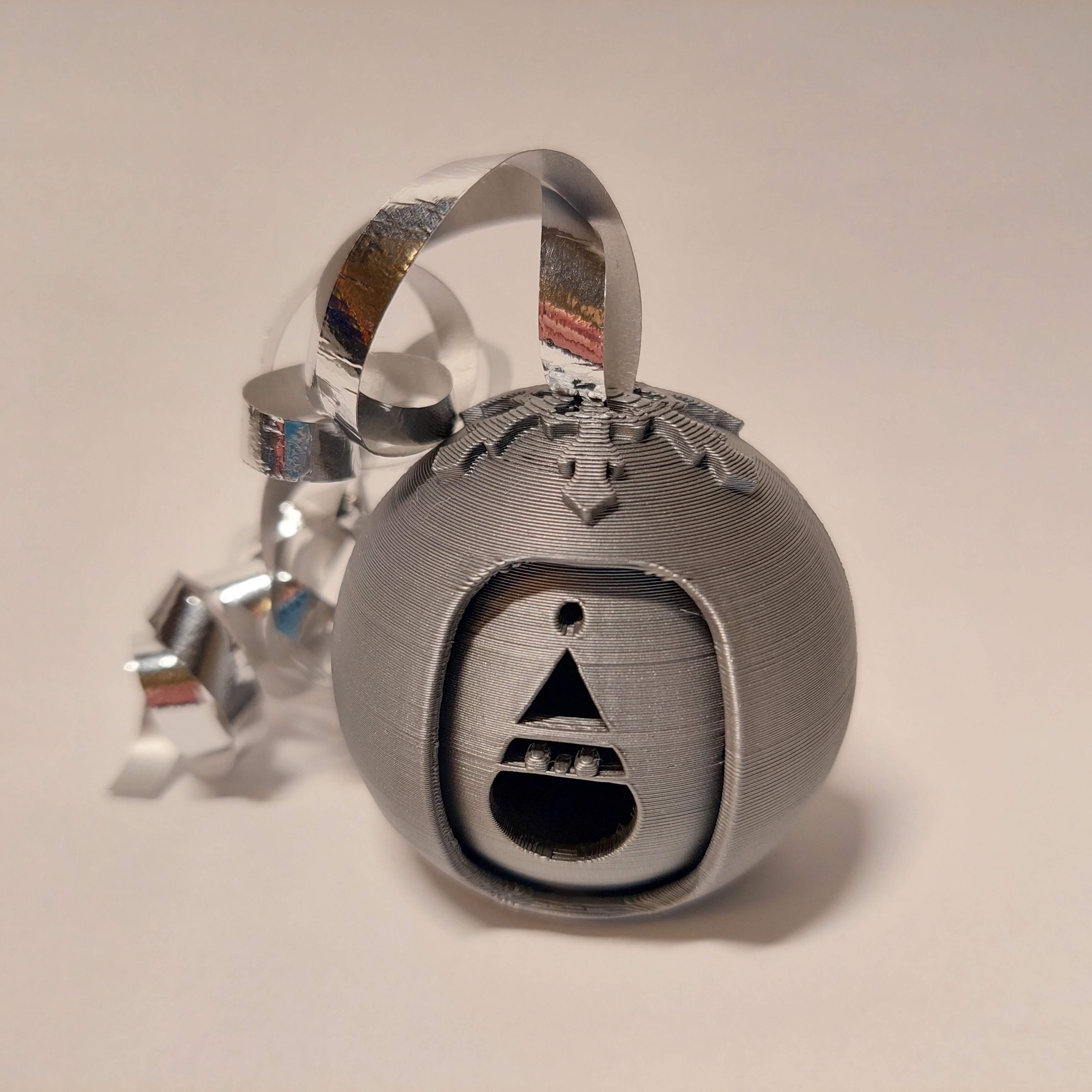 Christmas Bauble with Santa and angels par Materialistic_3D ...