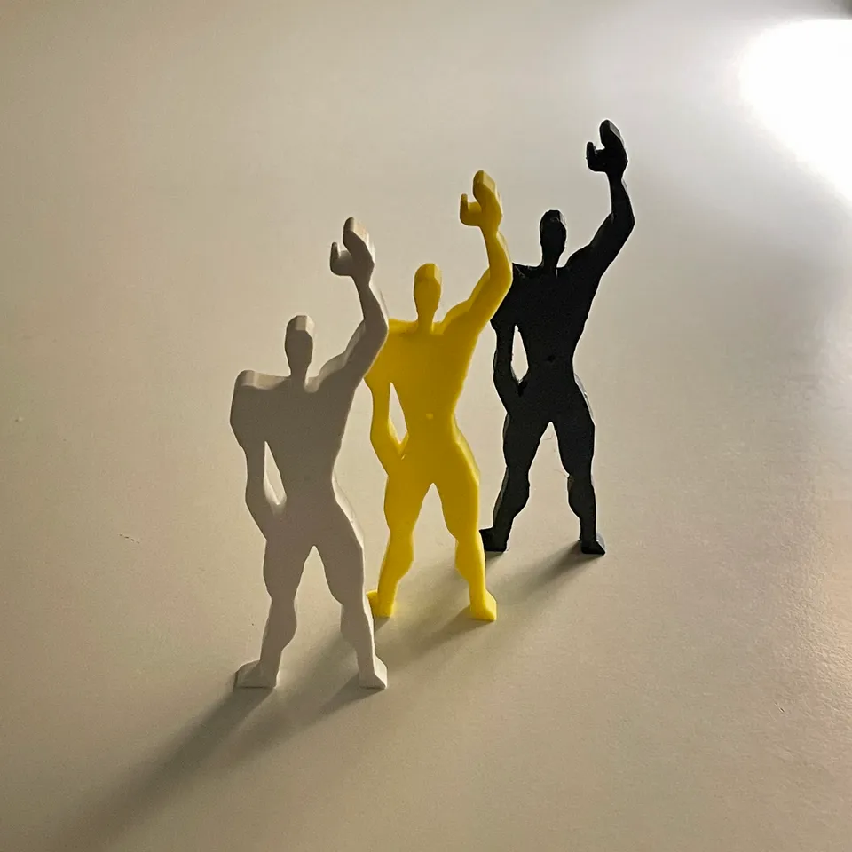 Le Corbusier's Modulor by ecanevascini | Download free STL model ...