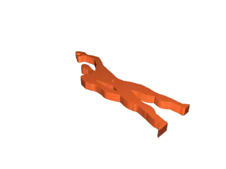 Le Corbusier's Modulor by ecanevascini | Download free STL model ...