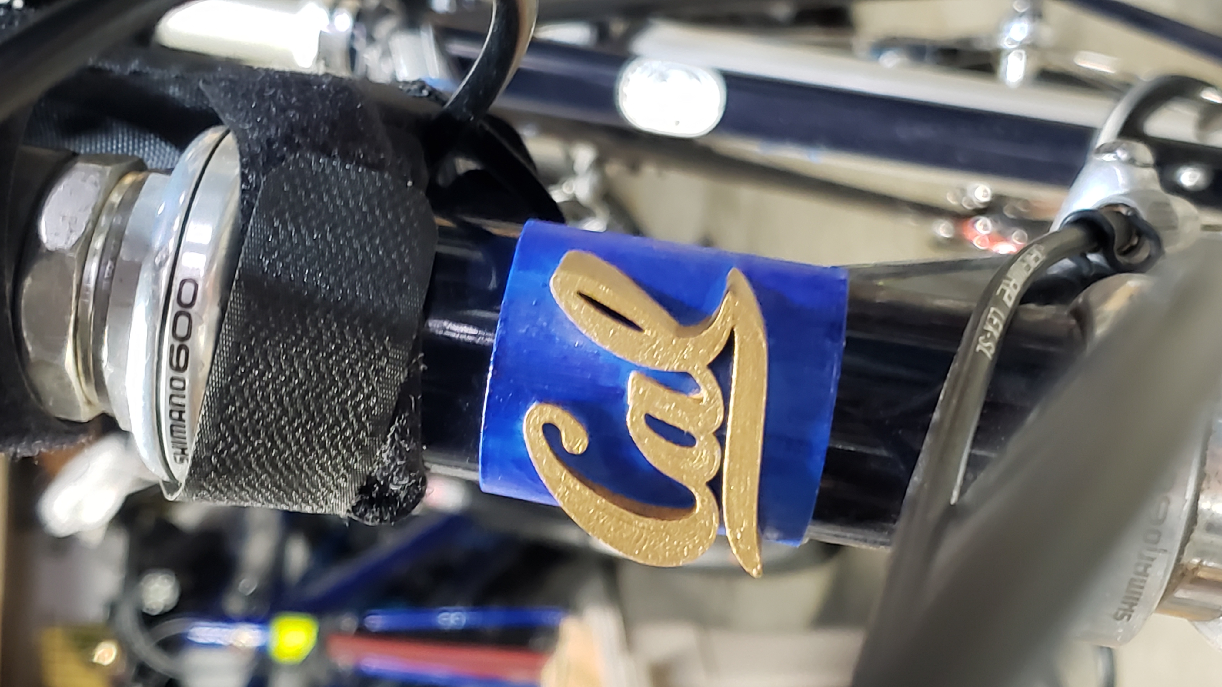 Big D Headtube bicycle Badge for Duane 32mm tube by TwentySix2 ...