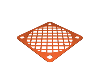 40mm Fan Grill by Michael Fahey | Download free STL model | Printables.com