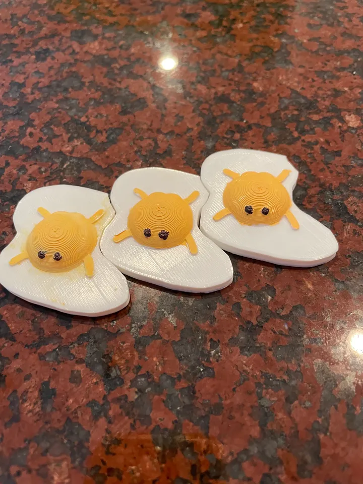 Gudetama Tessellating Tiles. by Tommyboy | Download free STL model ...