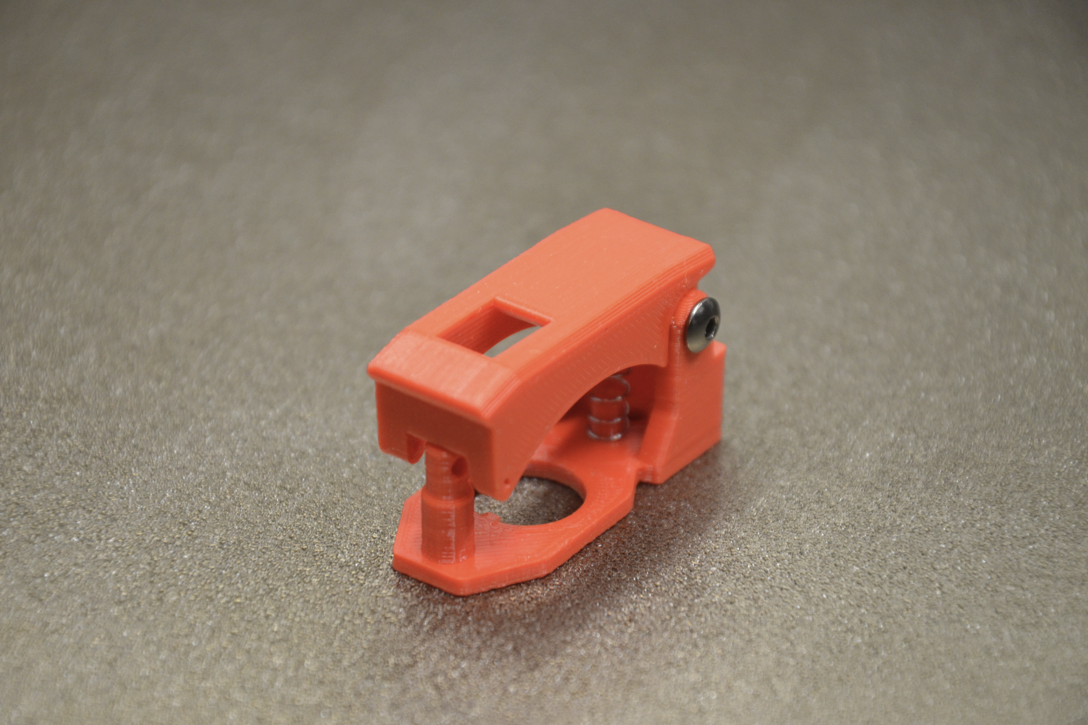 Toggle switch guard 12mm by firstgizmo | Download free STL model ...