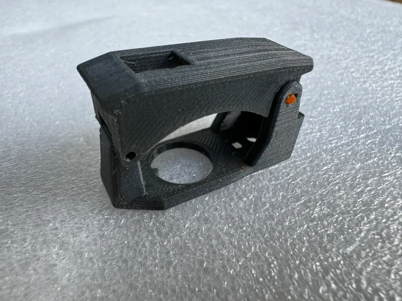 Toggle switch guard 12mm by firstgizmo | Download free STL model ...
