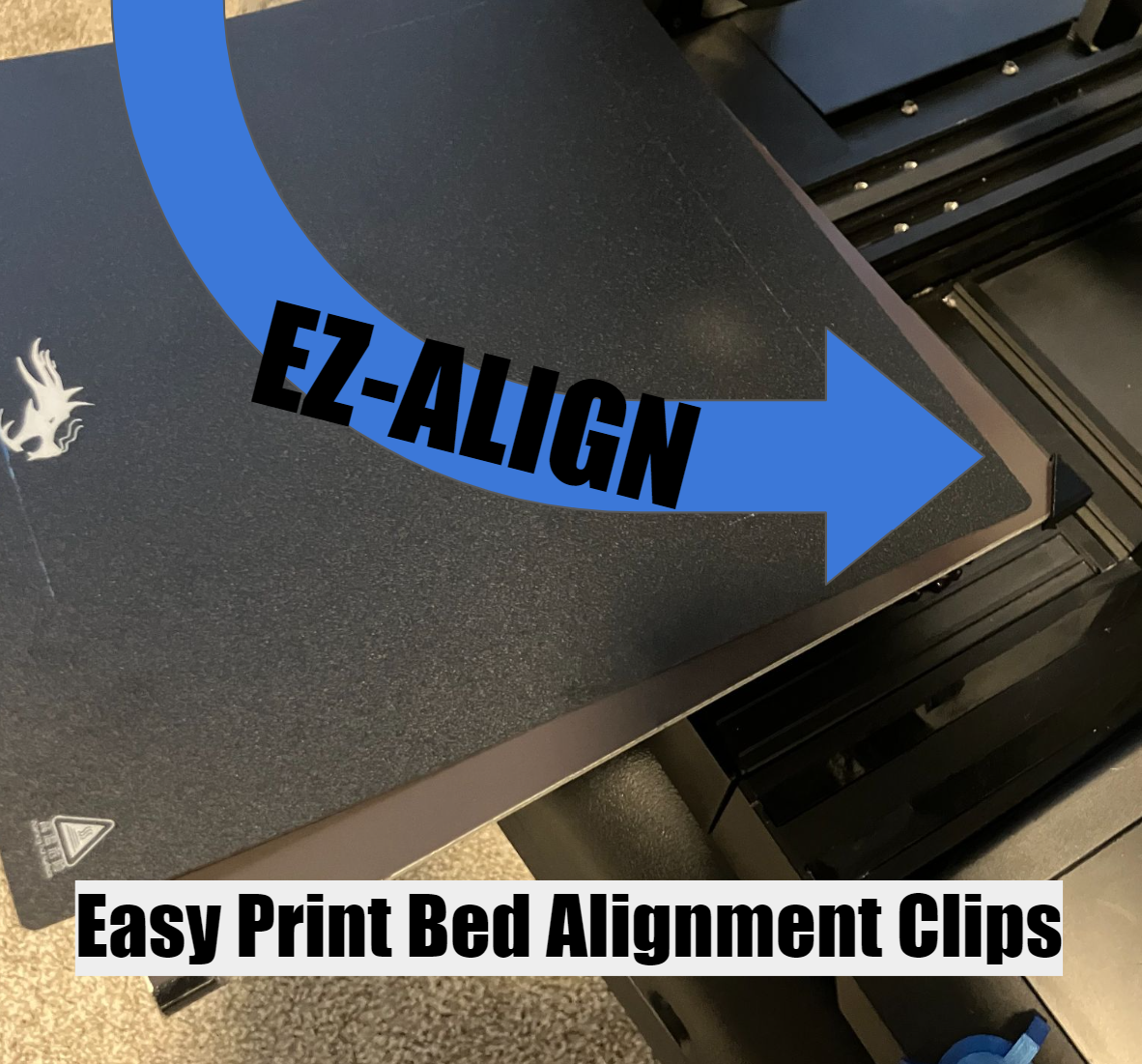 EZ-ALIGN Removable Build Plate aligner by LincDaPro | Download free STL ...