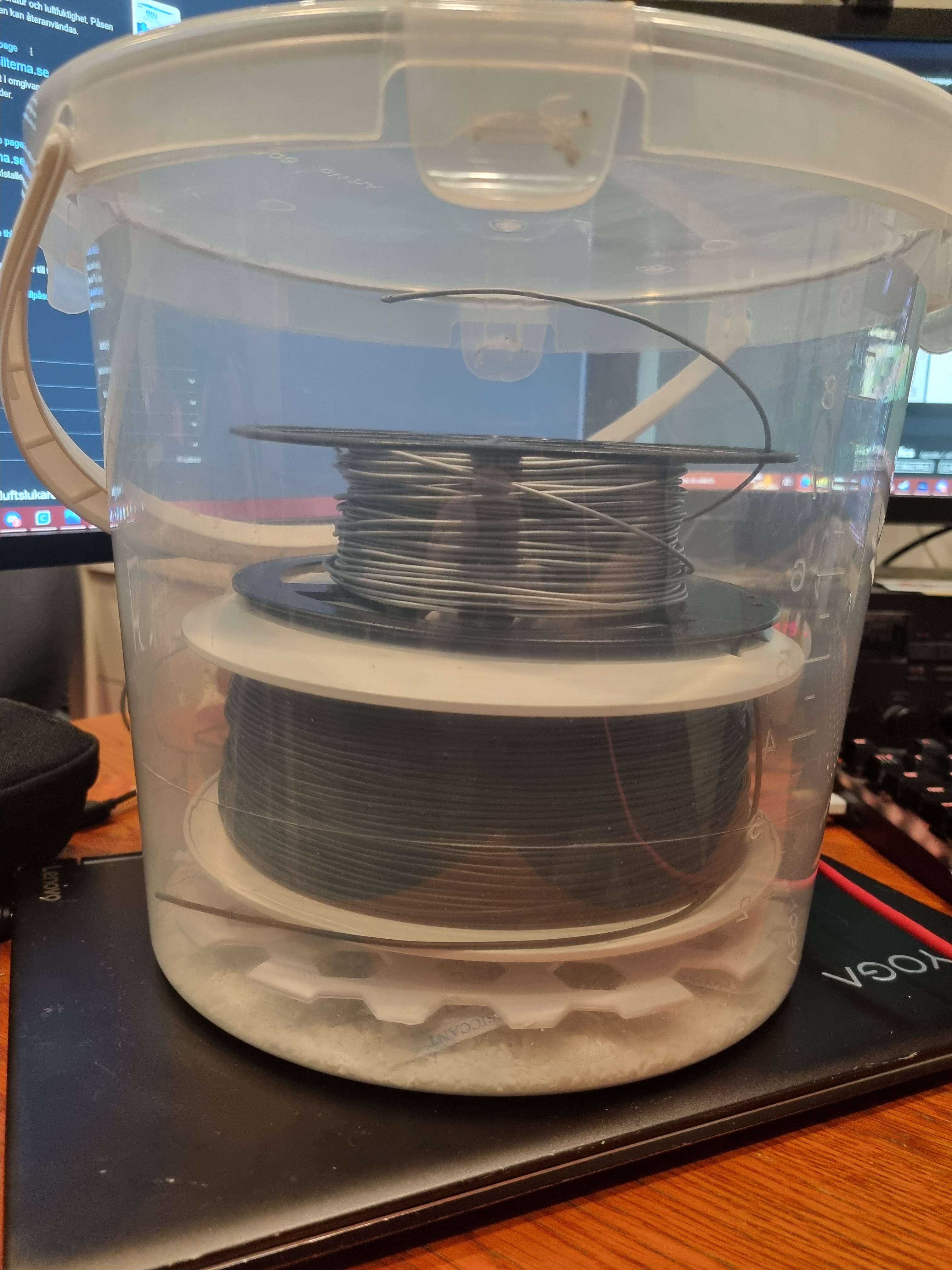 Magic Bucket Filament Storage by The0Marlinator | Download free STL ...