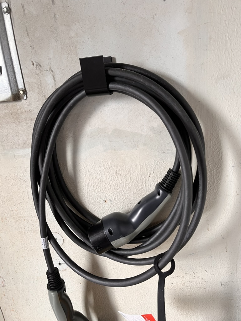 U-Hook EV charge cable holder by Labo | Download free STL model ...