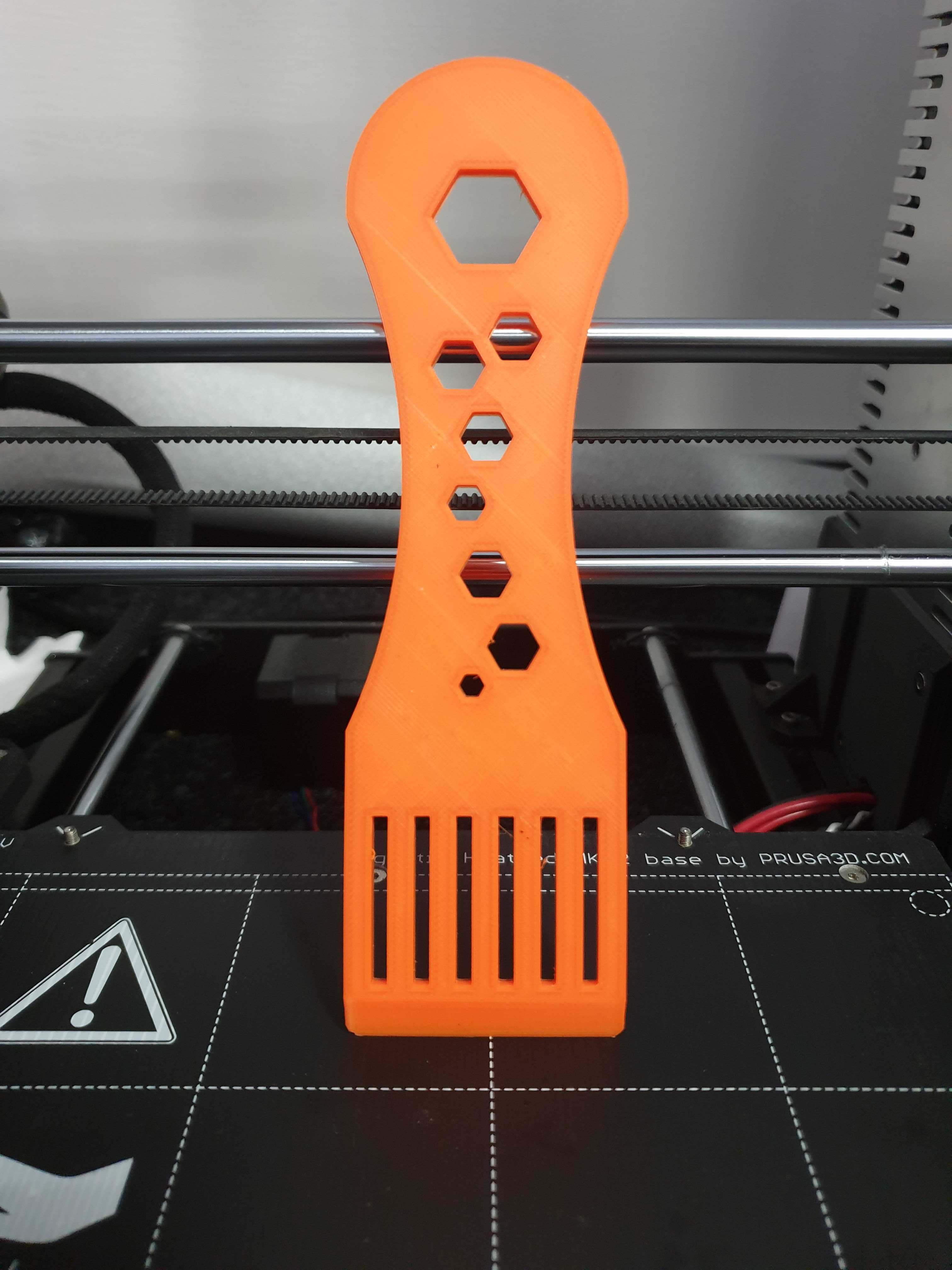 Slotted spatula for FDM and SLA Printers by Nikolai | Download free STL ...