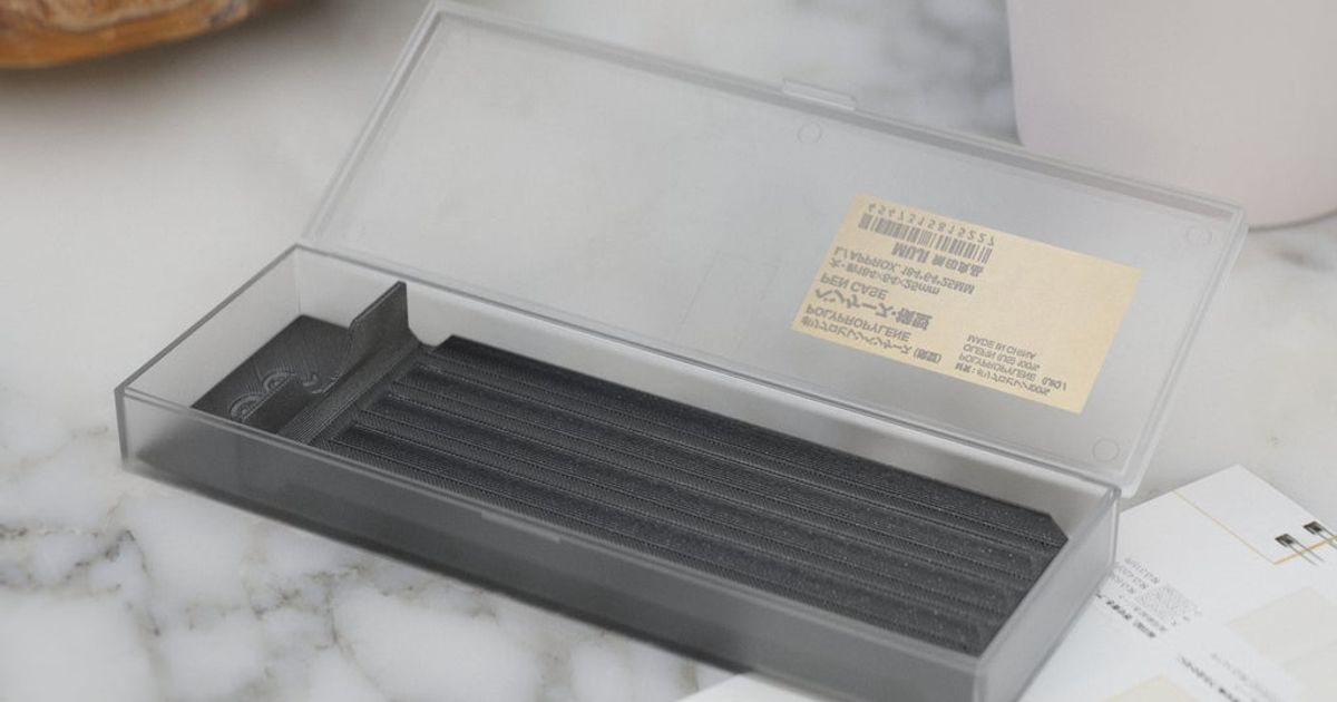 Pen case divider - Customizable - Muji pen case divider by Dalla Rosa ...