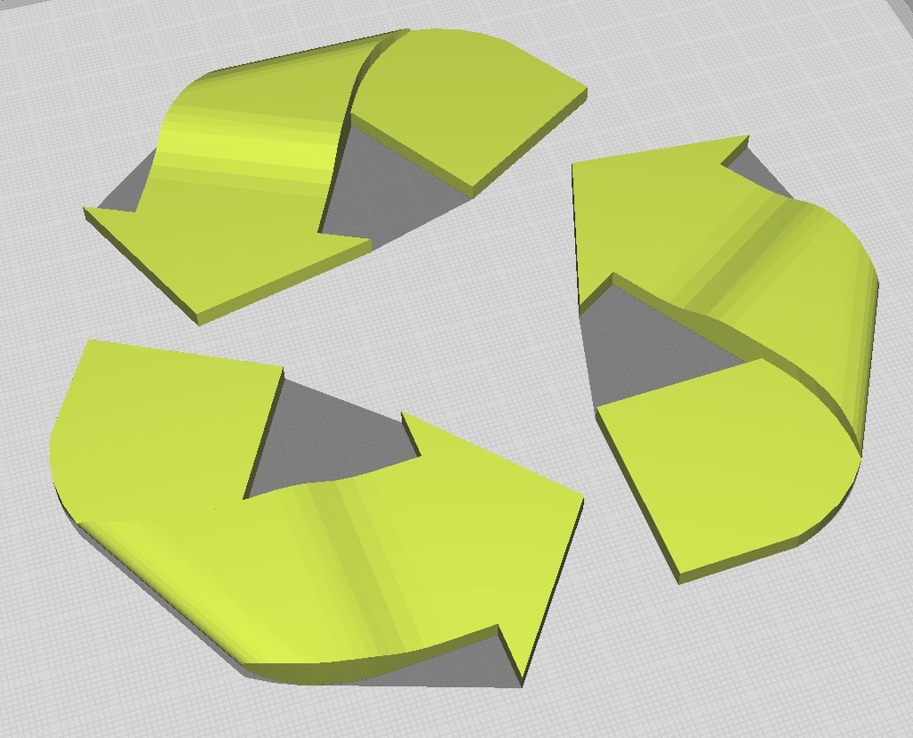 Recycling Logo 3D by KCArchitect | Download free STL model | Printables.com