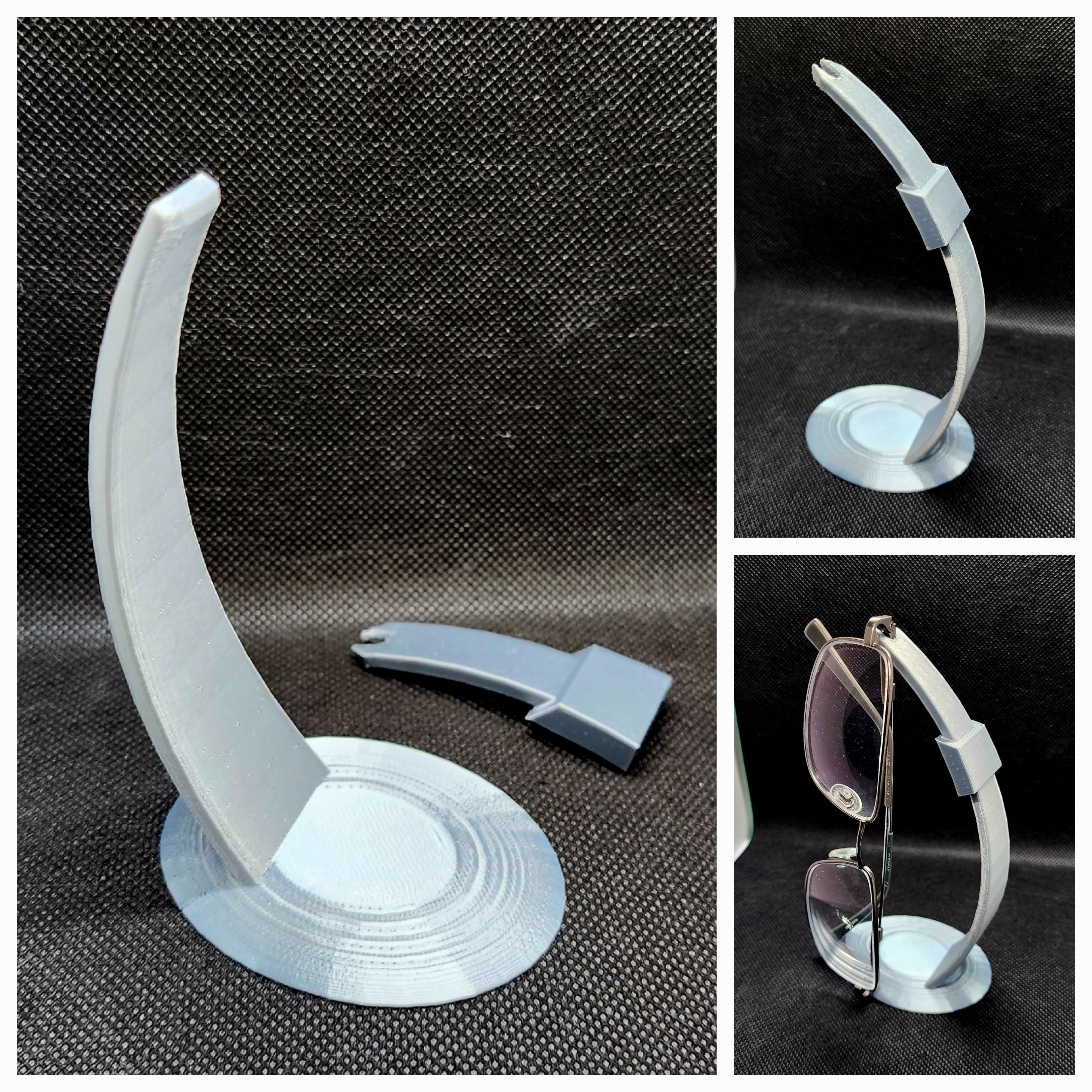 Glasses Stand 2-piece by Triple G Workshop | Download free STL model ...