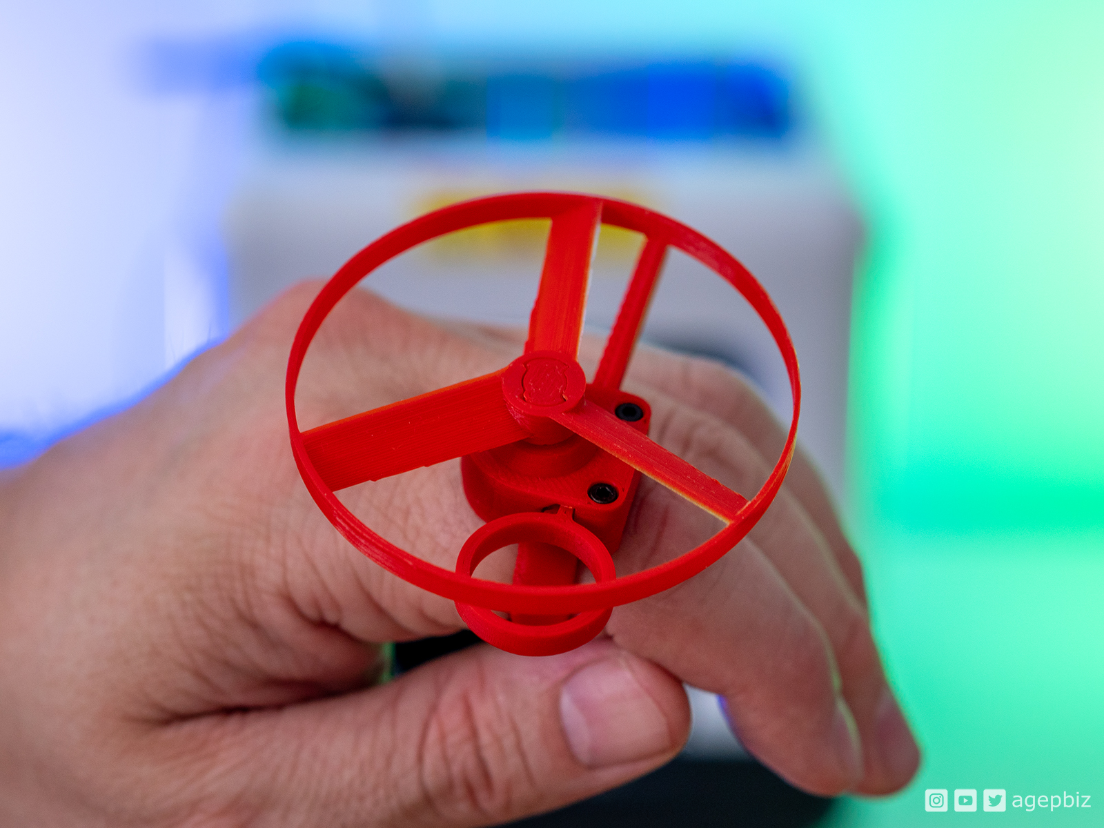 Pull Copter Finger Ring by agepbiz | Download free STL model ...