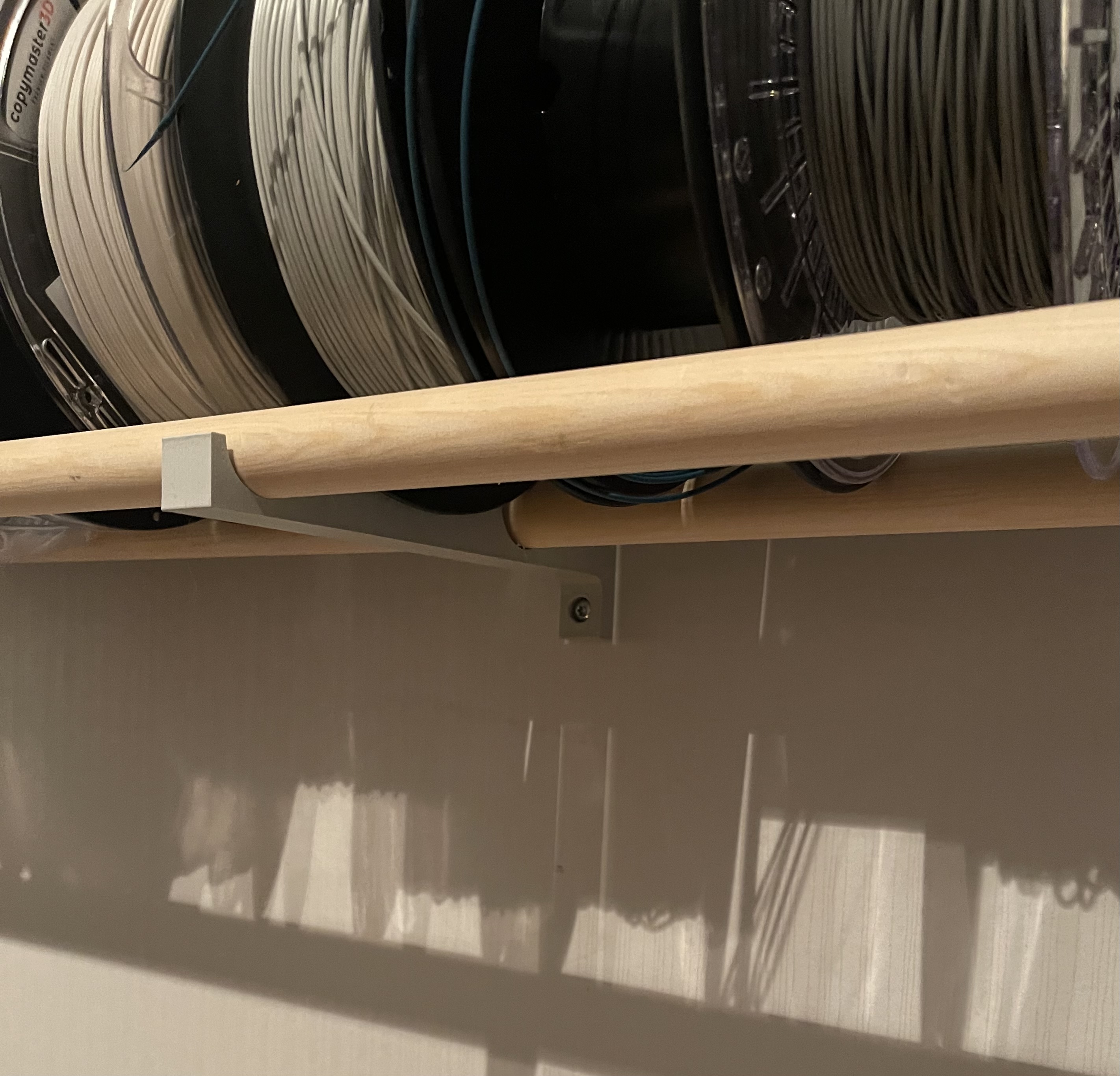 Simple spool holder v3 by Skogstorp3D | Download free STL model ...