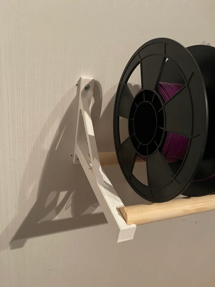 Simple spool holder v3 by Skogstorp3D | Download free STL model ...
