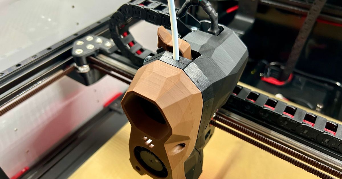 Voron Stealthburner with CW2 - Door and mount for BTT EBB36 by RedWish ...