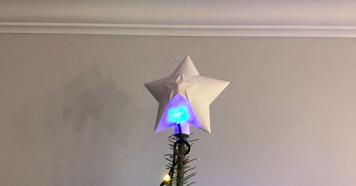 Tree start topper by Felix Martin | Download free STL model ...