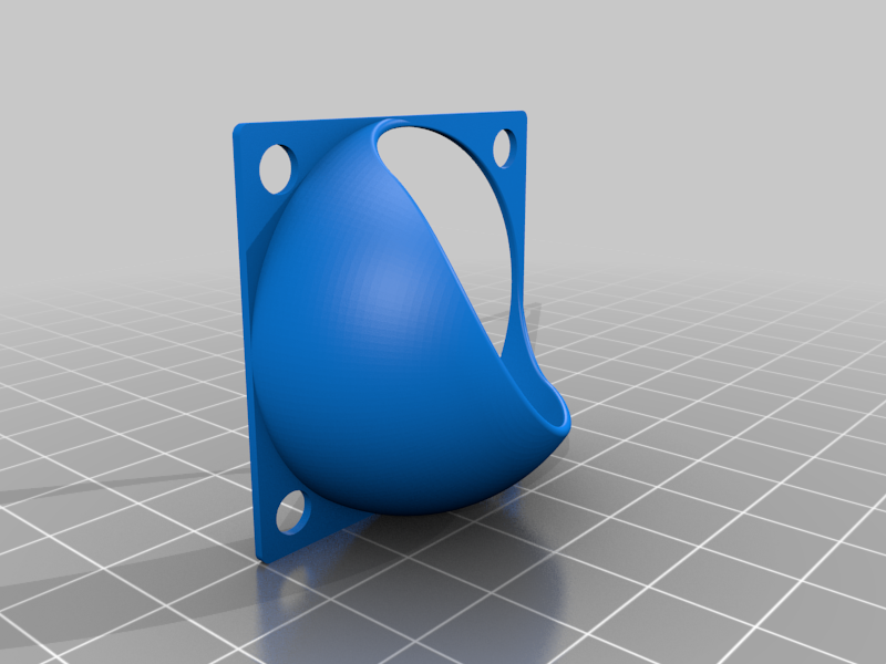 Fan turbolence deflector by umbacos | Download free STL model ...