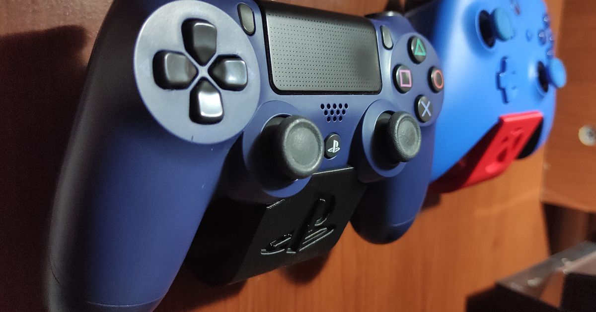 Dualshock PS4 Controller Wall Mount por MJJoaquin | Descargar modelo ...