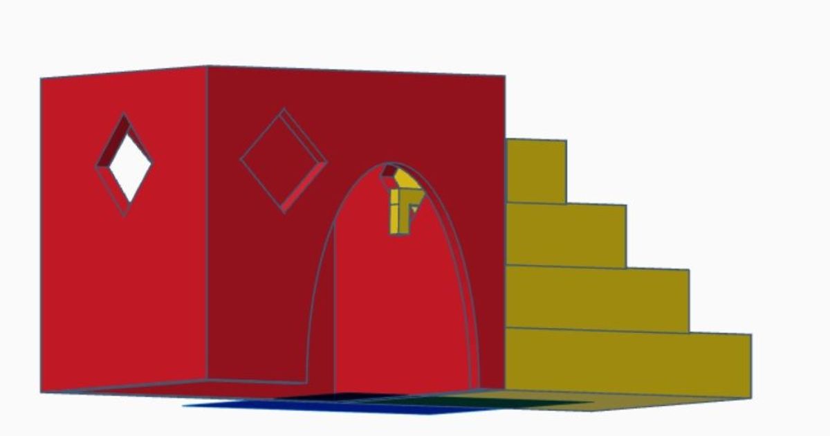 PET_house_guinea_pig by Simandl | Download free STL model | Printables.com