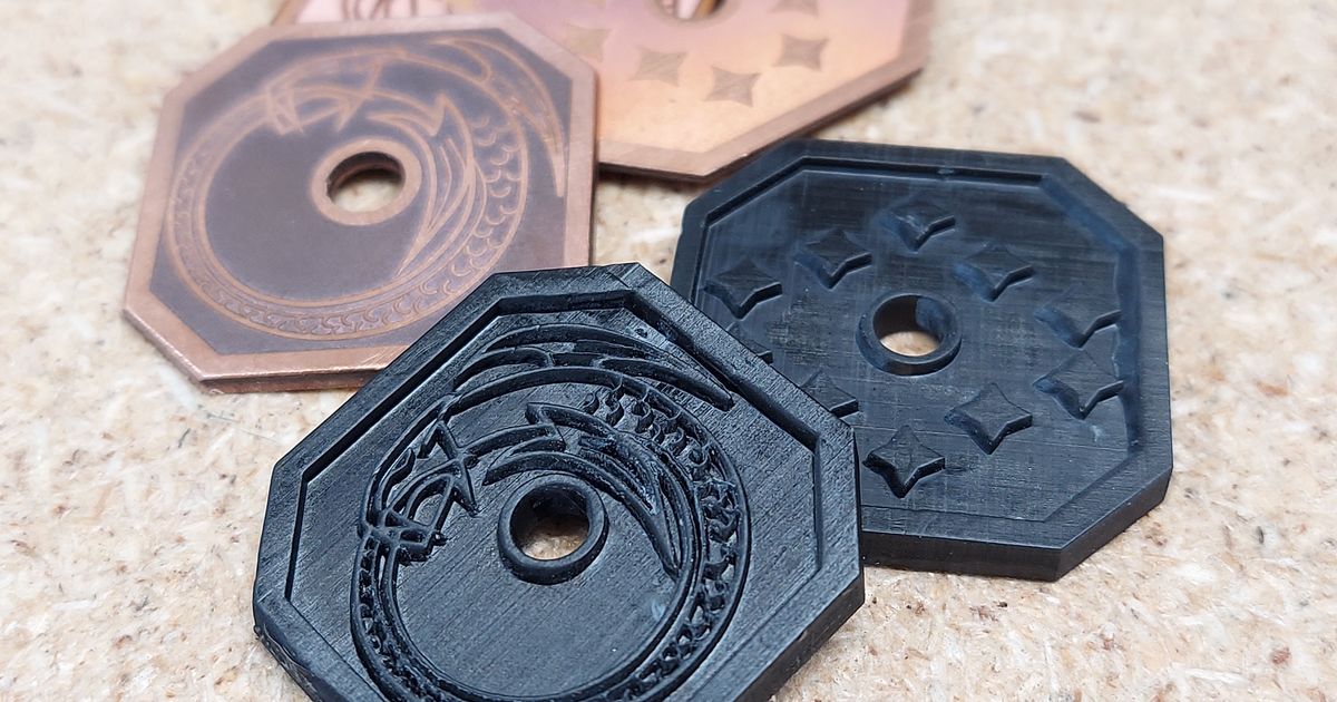 DND Copper Coin (UPDATED) by Hello_Droogie | Download free STL model ...