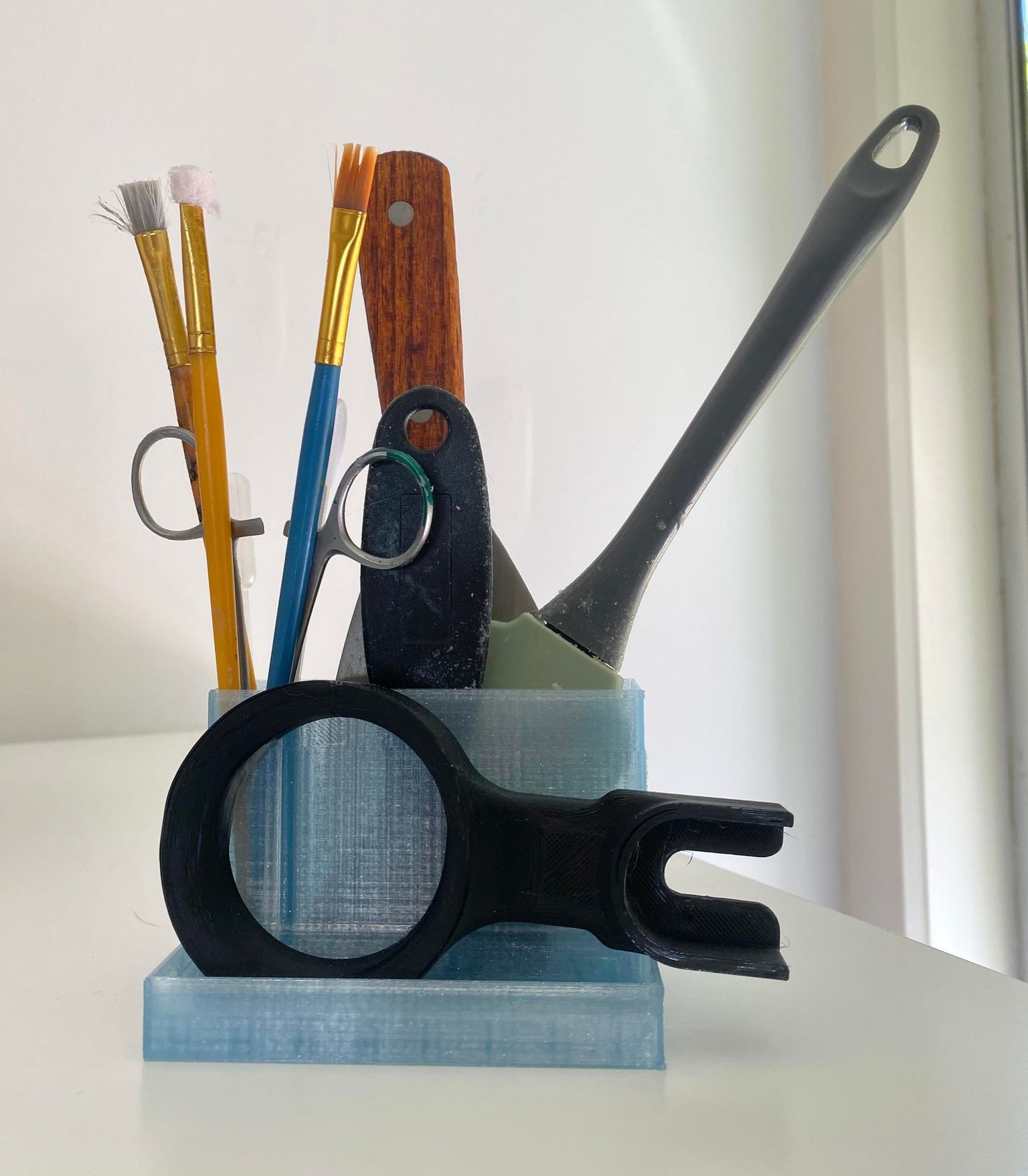 Resin Printer Tool Caddy by moneybunny | Download free STL model ...