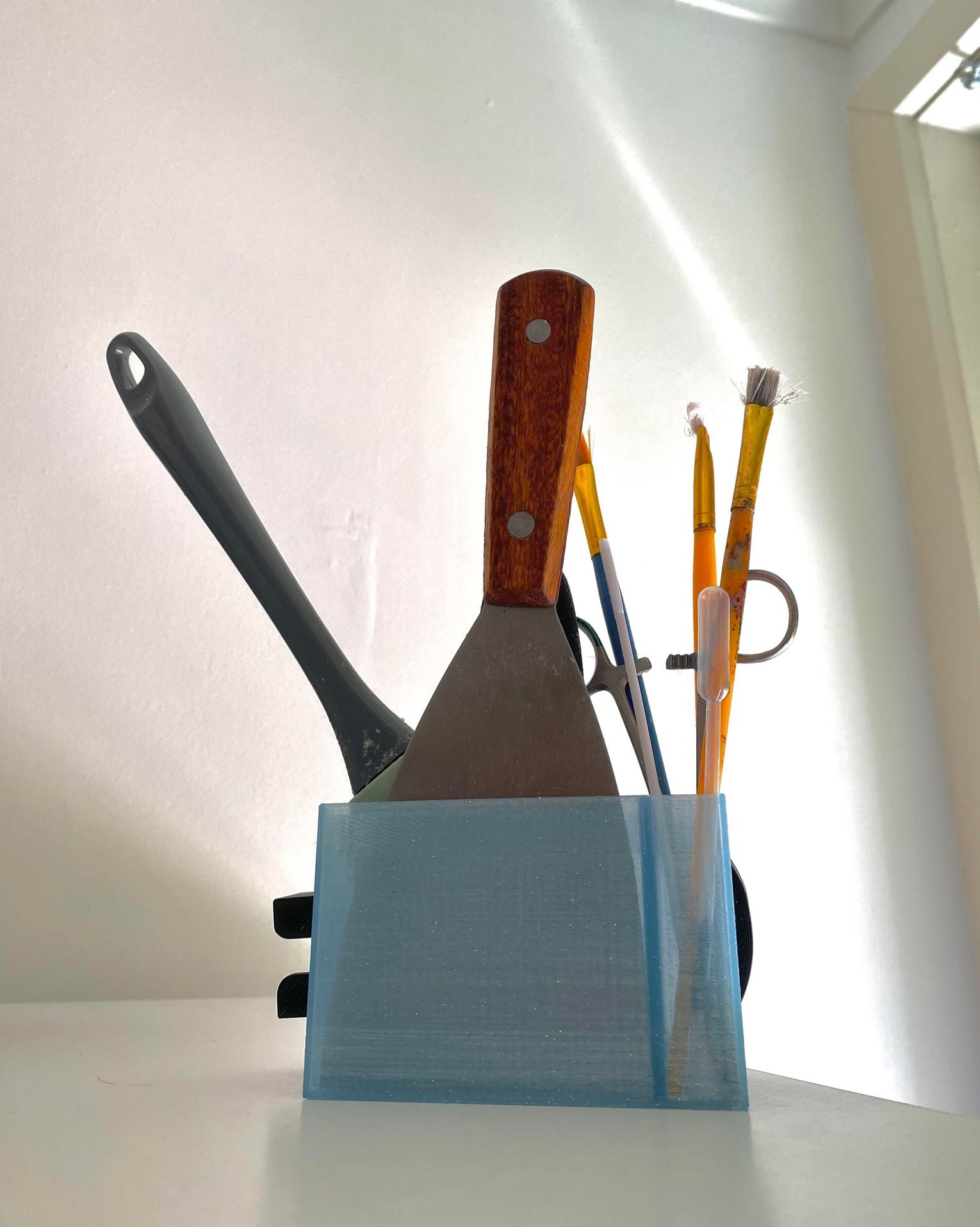 Resin Printer Tool Caddy by moneybunny | Download free STL model ...