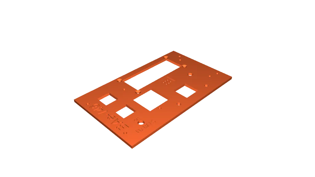 BAE 146 Control Panel by Coops | Download free STL model | Printables.com