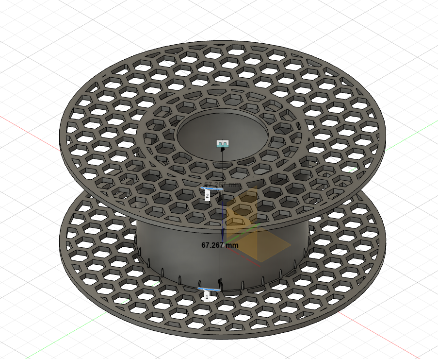 Master Spool for Prusament Refills - Printed on a Mini by Shawn ...