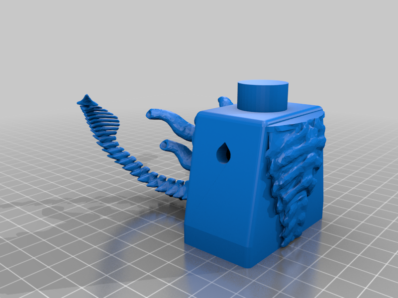 Xenomorph Alien LG LEGO Fig by Spaceman Spiff | Download free STL model ...