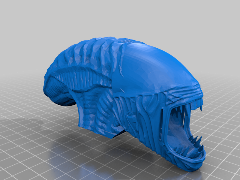 Xenomorph Alien LG LEGO Fig by Spaceman Spiff | Download free STL model ...