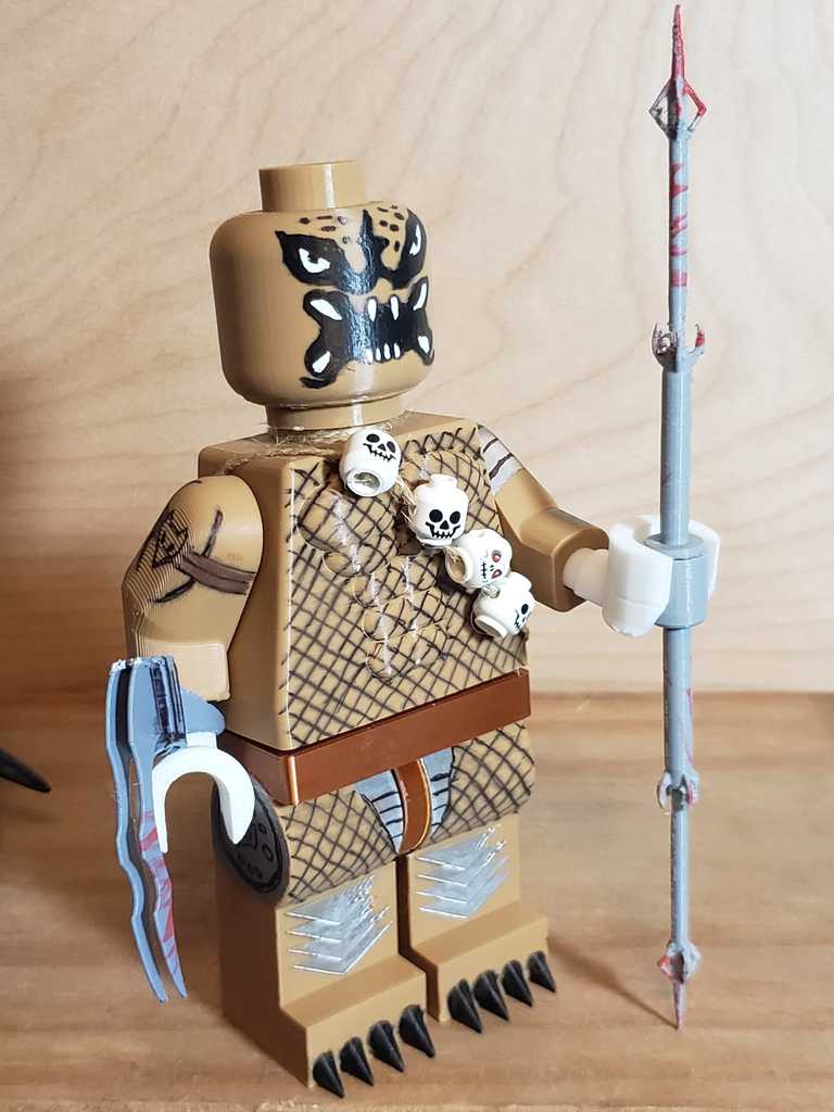 Large Predator LEGO Fig por Spaceman Spiff | Descargar modelo STL ...