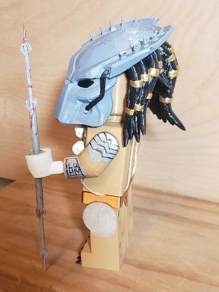 Large Predator LEGO Fig por Spaceman Spiff | Descargar modelo STL ...