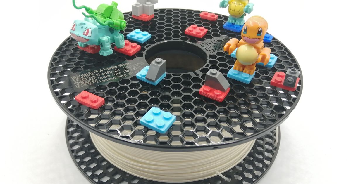 Building Blocks to Prusament spool connector by rayjizza | Download ...