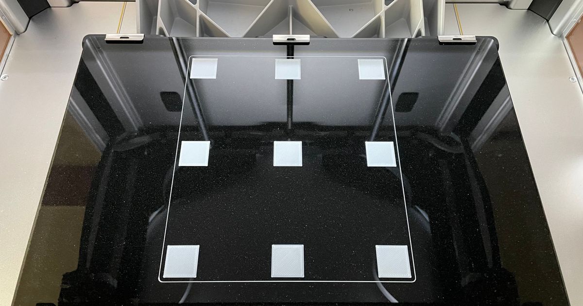 Snapmaker J1 bed-leveling patterns by lemmaa | Download free STL model ...