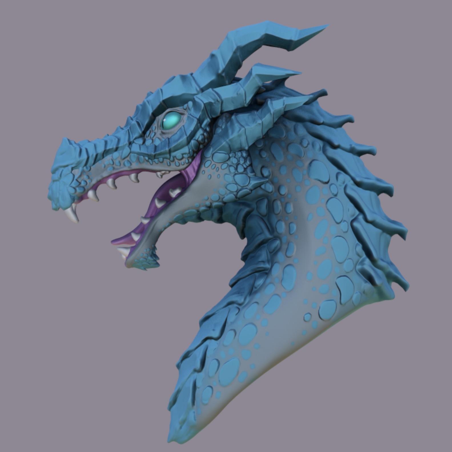 Krieger The Lightning Dragon by Draft Horse | Download free STL model ...