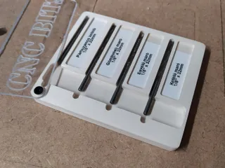 CNC Bit Organiser by DannyBear | Download free STL model | Printables.com