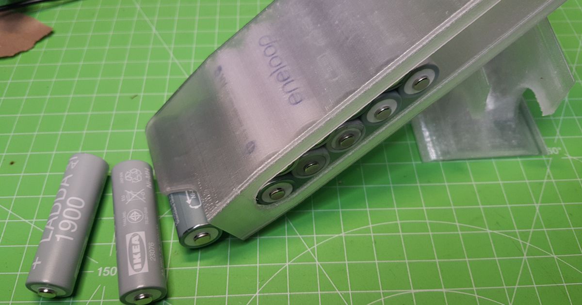 AA Battery Mag (FIFO) by horrovac | Download free STL model ...